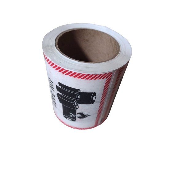 Office | Roll Of 25 Lithium Battery Un3481 Shipping Labels | Poshmark